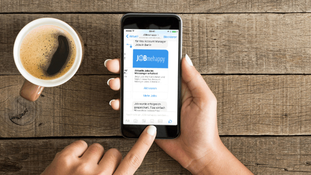 JobMeHappy: Job-Bot für Facebook Messenger - COMPUTER BILD