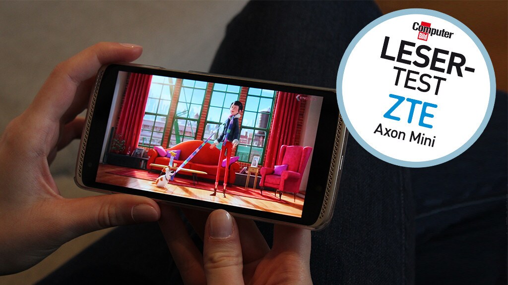 Performance im Blick: ZTE Axon Mini im Leser-Test - COMPUTER BILD