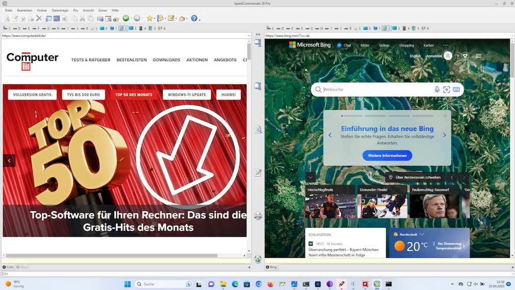 SpeedCommander: Dateimanager mit Browser - COMPUTER BILD