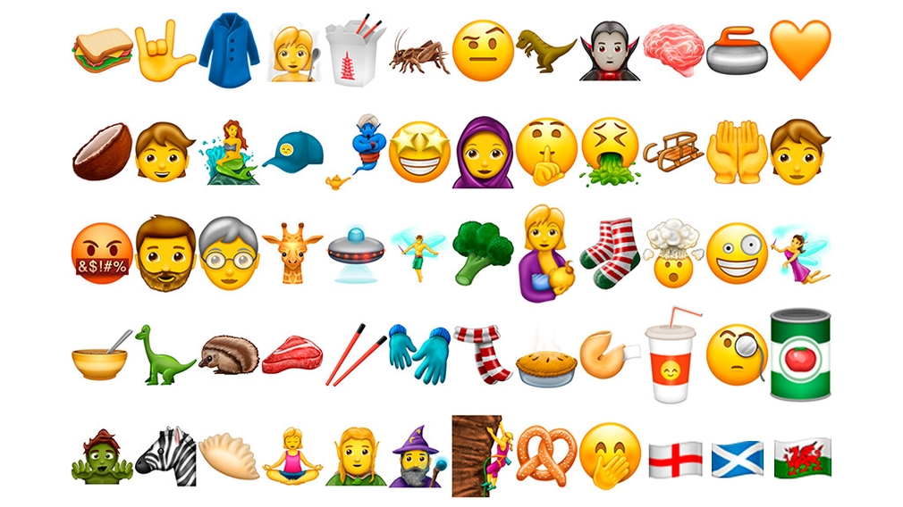 100 Simboli Emoji Таблица обозначения
