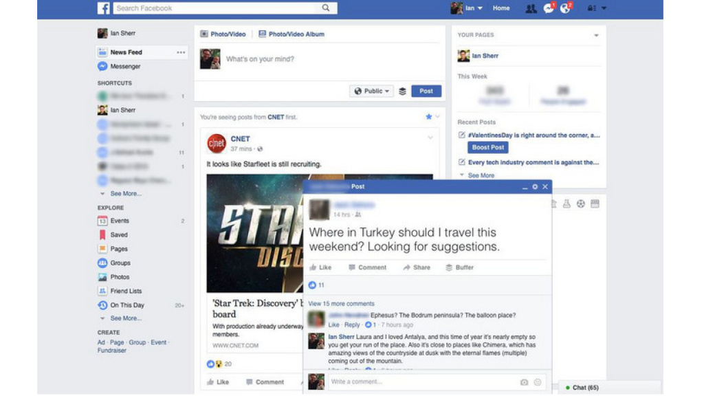 Facebook testet Pop-up-Beiträge - COMPUTER BILD
