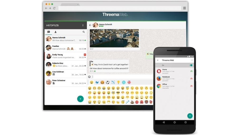 Threema: Messenger auch im Browser nutzen - COMPUTER BILD