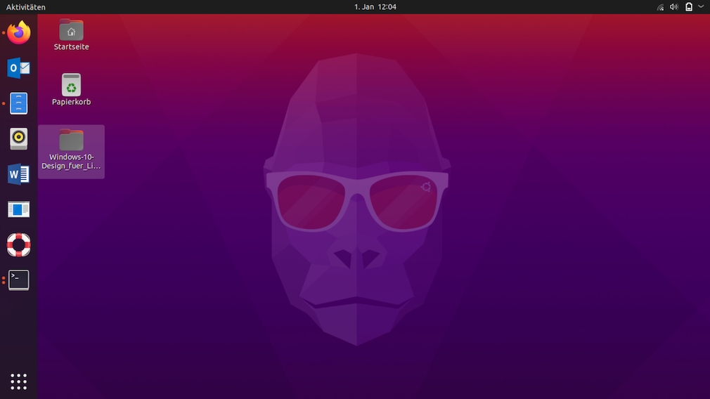Windows-10-Design für Linux aktivieren - COMPUTER BILD