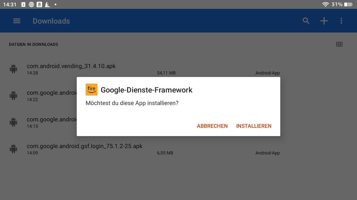 Play Store auf Fire Tablet installieren: Schritt-für-Schritt - COMPUTER ...