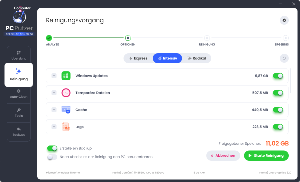 PC-Putzer (COMPUTER BILD-Edition) - Download - COMPUTER BILD