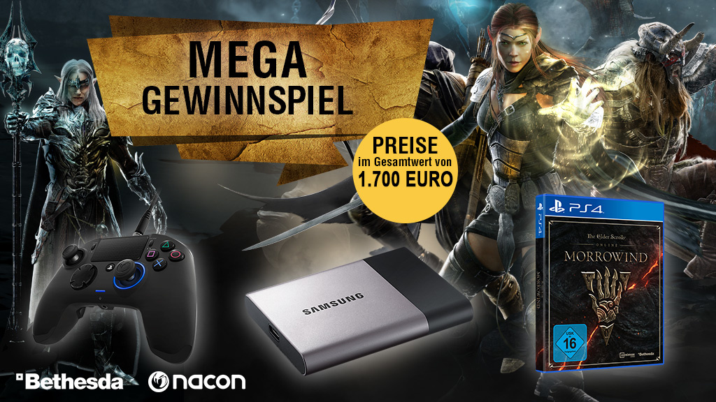 Gewinnspiel: Spiele und Hardware im Wert von 1700 Euro abstauben ...