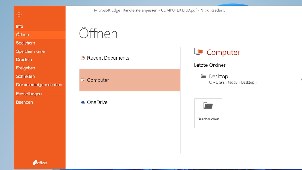 Nitro PDF: Anleitung zum PDF-Viewer-Programm - COMPUTER BILD