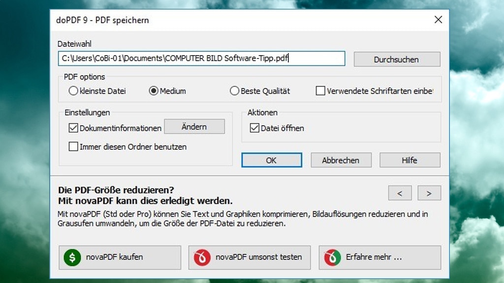 Bester PDF-Bearbeiter 2023: PDF24Creator – Update und Tipps - COMPUTER BILD
