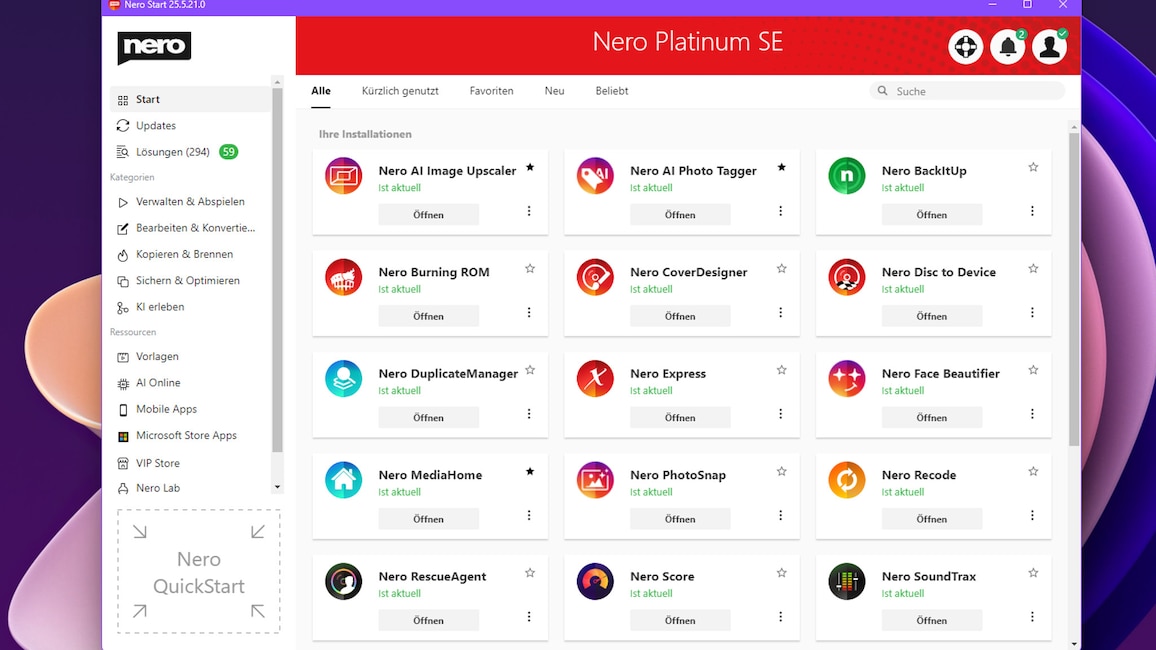 Nero Platinum: Key abstauben und Vollversion gratis nutzen - COMPUTER BILD