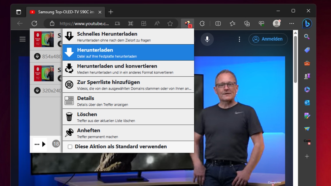 Microsoft Edge: Webseiten an die Taskleiste anheften - COMPUTER BILD