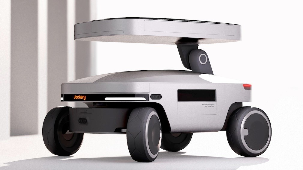 CES 2024: Mit dem Mars Bot von Jackery wird Sonnenenergie mobil - COMPUTER BILD