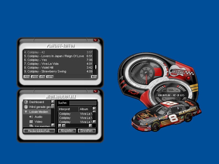 Ihr ganz individueller Winamp-Player: 50 Skins und Erweiterungen ...
