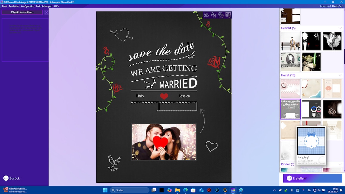 Ashampoo Photo Card: Grußkarte gestalten - COMPUTER BILD