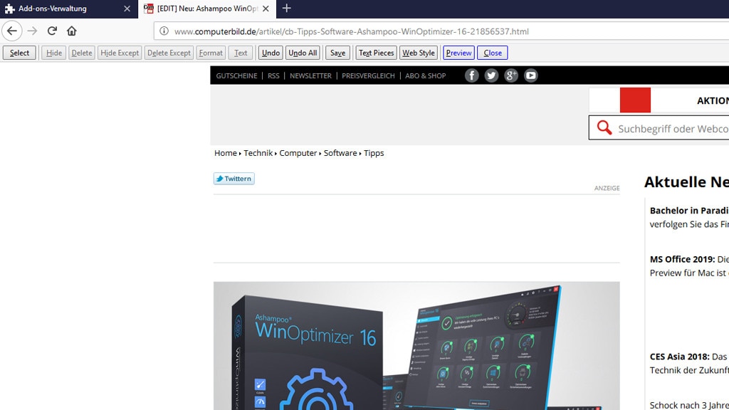 Rendering-Engines: Gecko, Chromium, Goanna & Co. - COMPUTER BILD