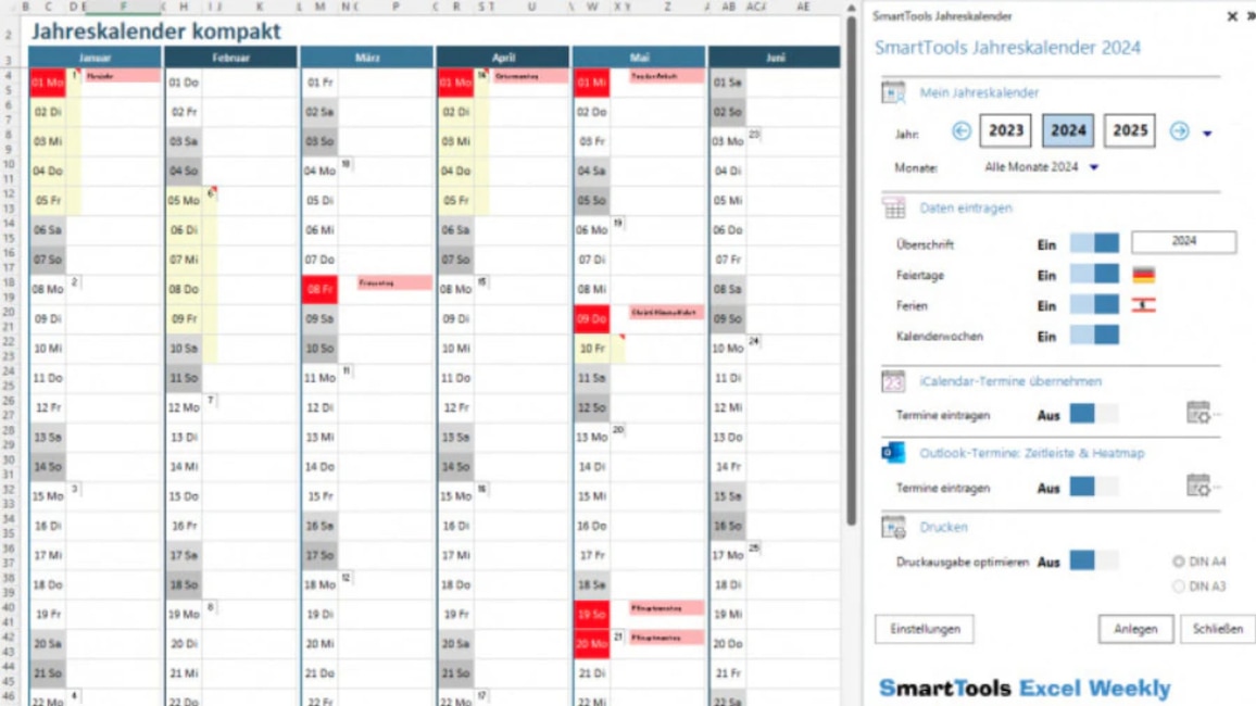 Kalender kostenlos für 2024 – hier werden Sie fündig - COMPUTER BILD