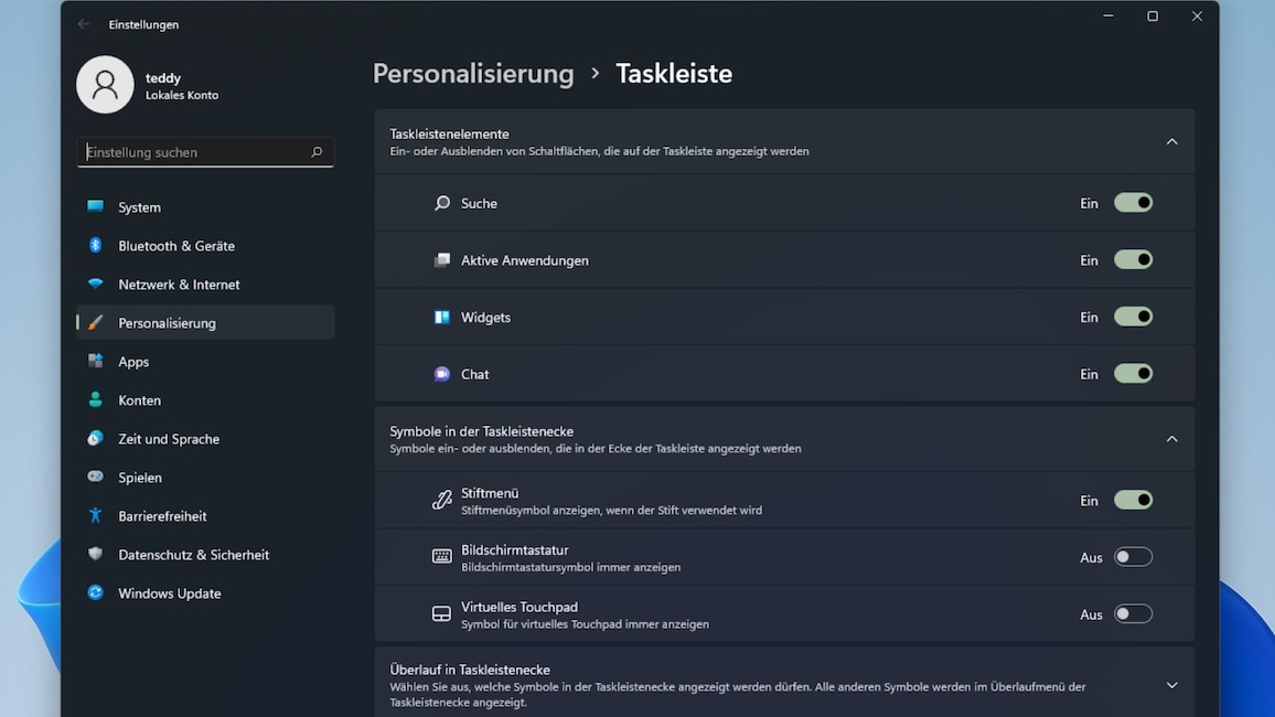 Windows-Taskleiste einstellen: 7+ Taskbar Tweaker für Windows 11 ...